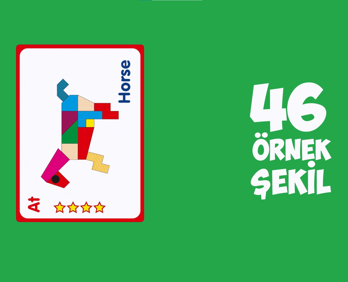 Rossie Renkli Ahşap Bloklar Zeka Oyunu - Mamba kid – Mamba Kid