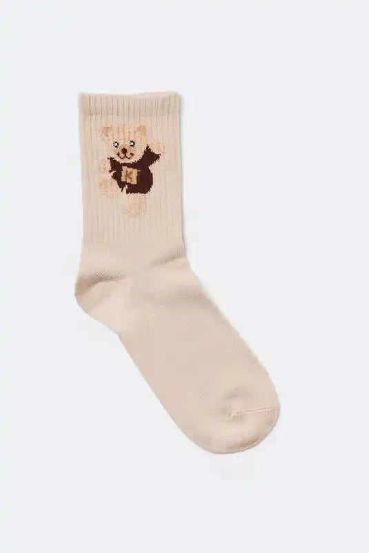 Katia&Bony Çocuk Soket Çorap Teddy Bej - Mamba kid – Mamba Kid